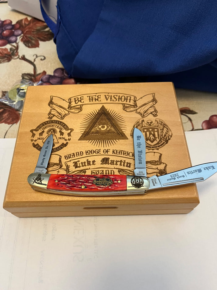 2026 Grand Master Luke Martin Knife – Grand Lodge of Kentucky Store